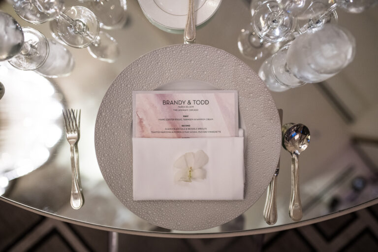 Dreamy Winter Wedding at Langham Chicago – LOLA Event Productions